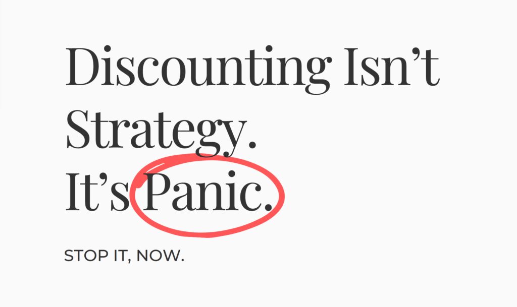 Avoid the Discount Trap: Why Consistent Discounting Erodes Brand Value ...